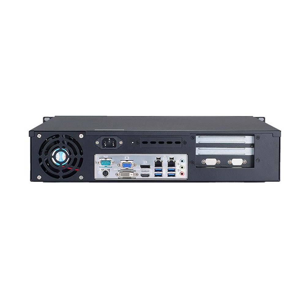 Axiomtek 2U 19" Industrial Rack-Mount ATX Chassis:out ATX Power Supply | Impulse Embedded