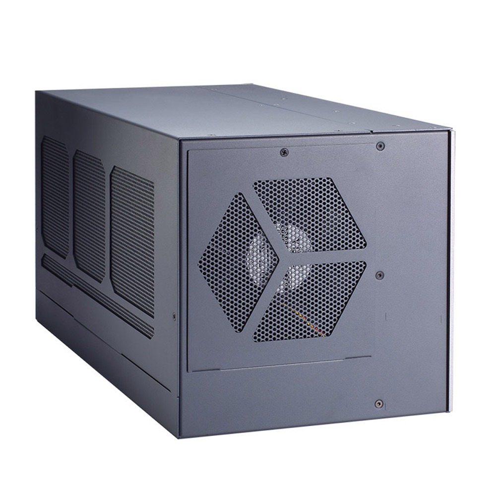 Axiomtek Intel Xeon/ 10th Gen Core i9/i7/i5/i3 LGA1200 4-Slot Expandable Fanless Industrial PC ...