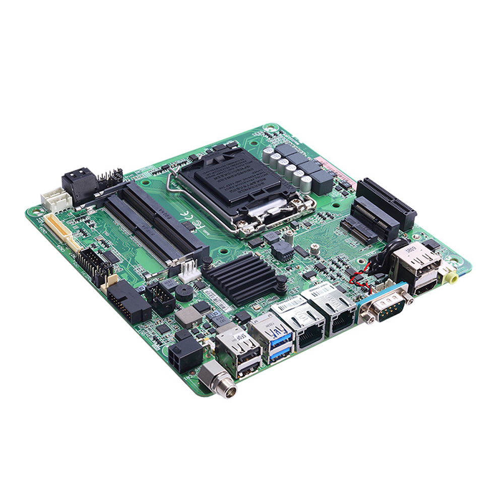 Axiomtek 9th/8th Gen Intel Core i7/i5/i3 H310 LGA1151 Industrial Thin Mini-ITX Motherboard ...