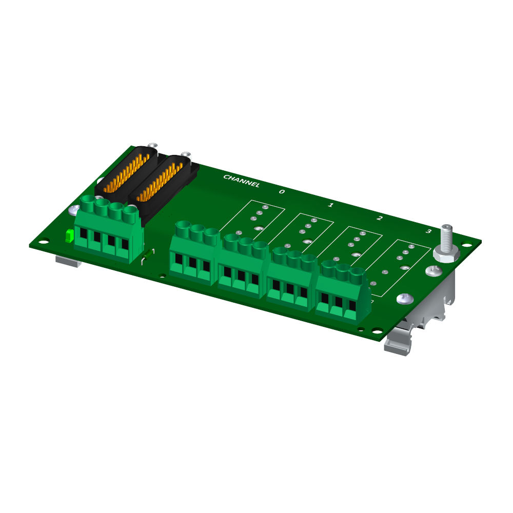 Dataforth 7B 4 Channel Backpanel | Impulse Embedded