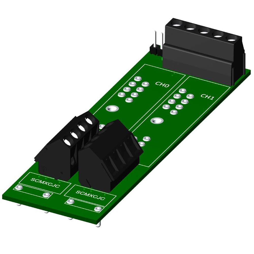 Dataforth Dual Channel 5B Backpanel | Impulse Embedded