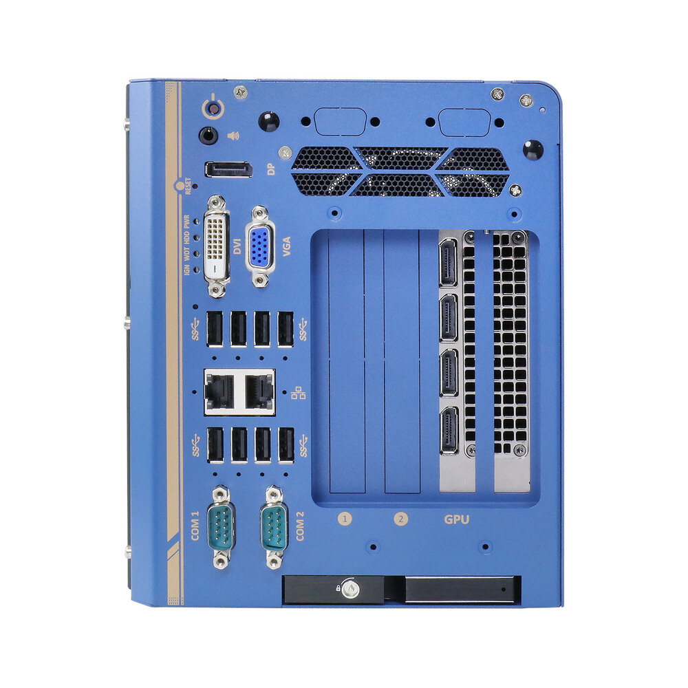 Neousys 9th/8th Gen Intel Core i9/i7/i5/i3 LGA1151 Industrial Edge AI Professional Quadro GPU ...